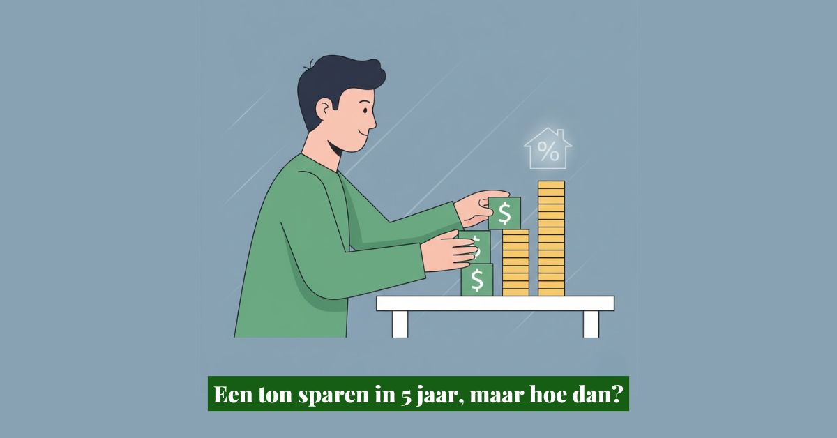 Een ton sparen in 5 jaar, maar hoe dan? - FInancetijd